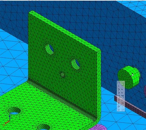 Meshparts features for finite element simulations